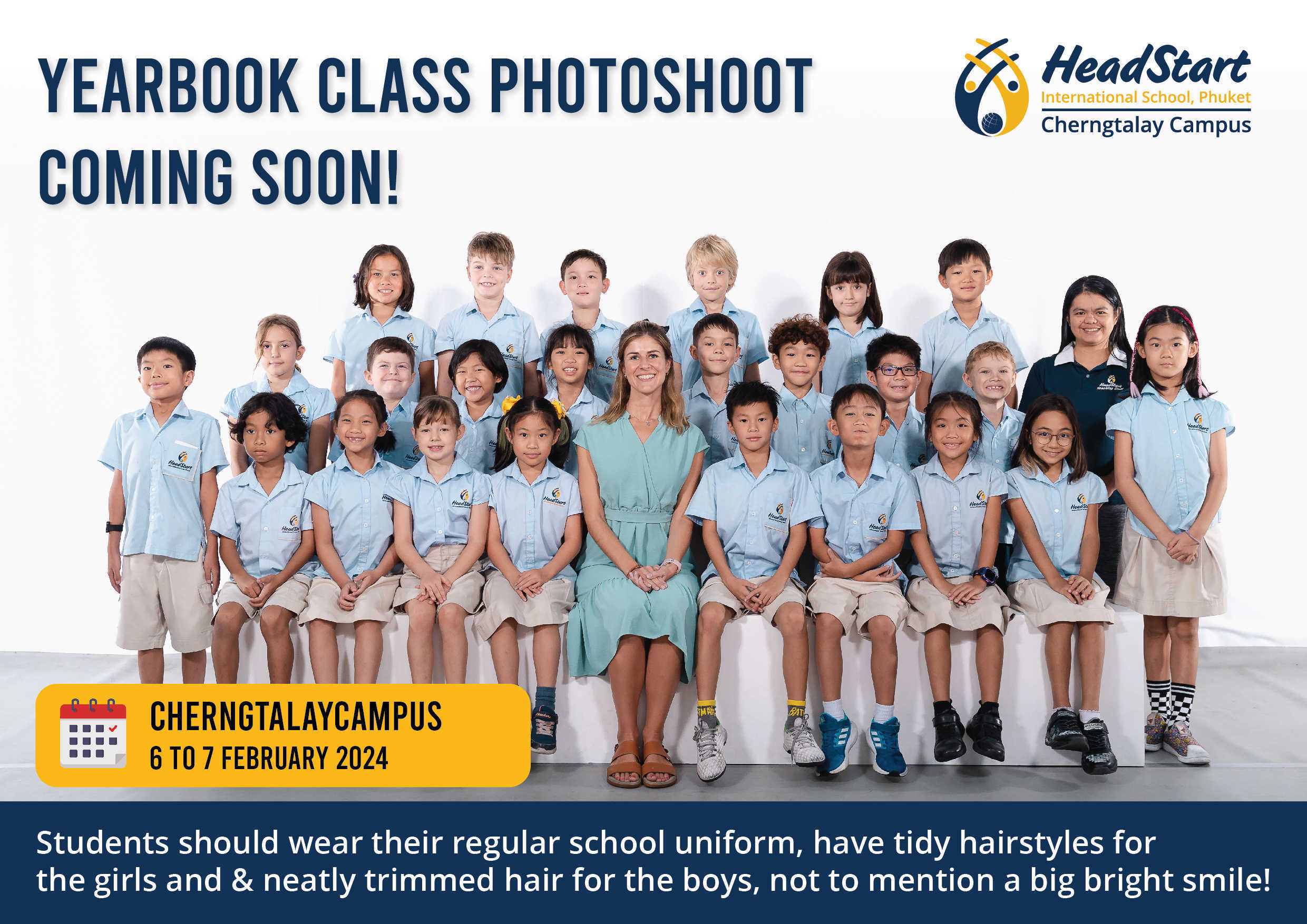 Yearbook Class Photoshoot | HeadStart International School