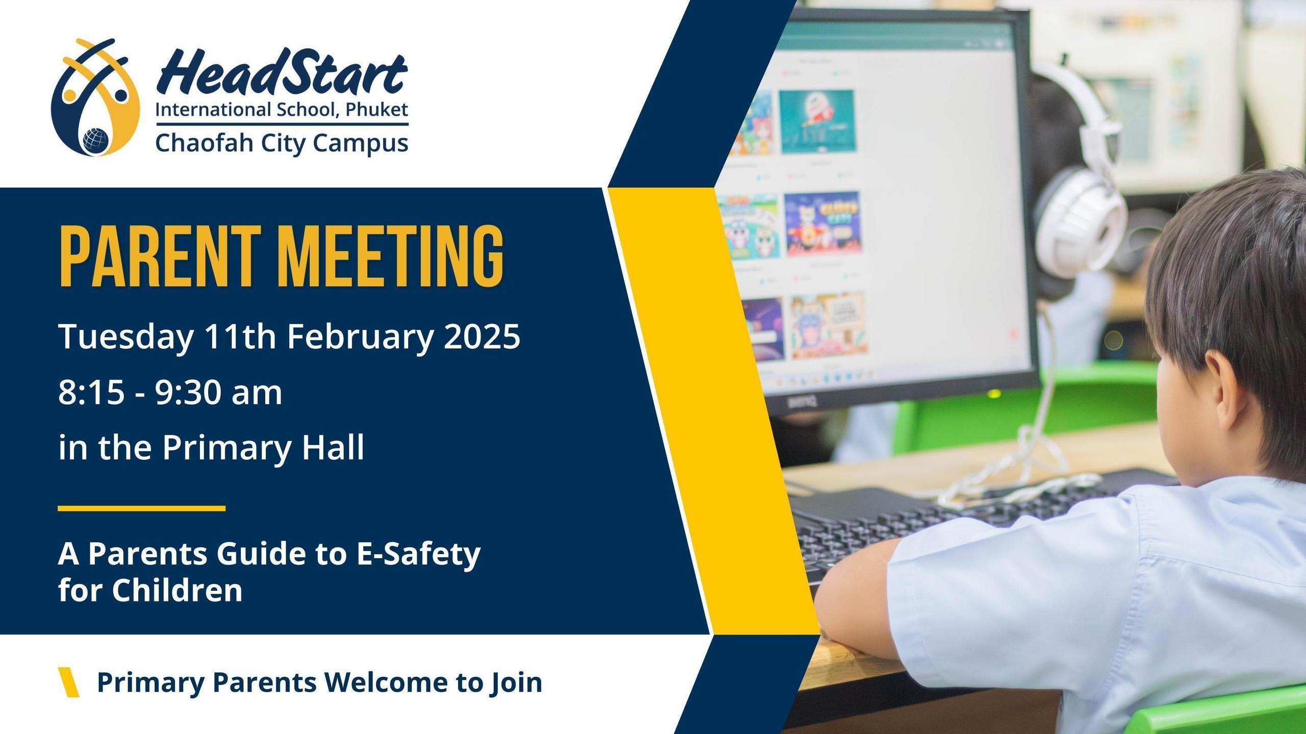 A Parents Guide to E-Safety for Children | HeadStart International School