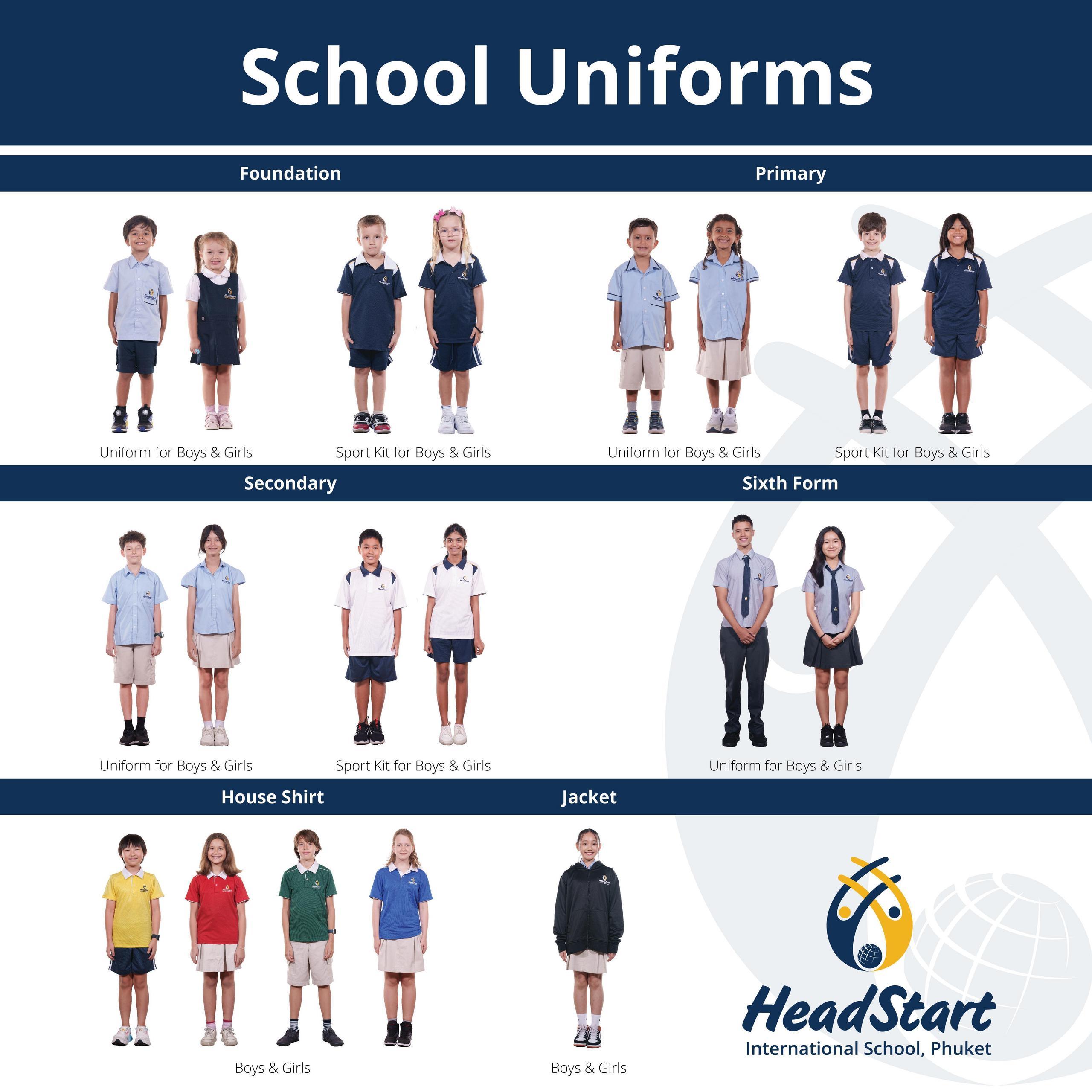 Uniform & Shop | HeadStart International School